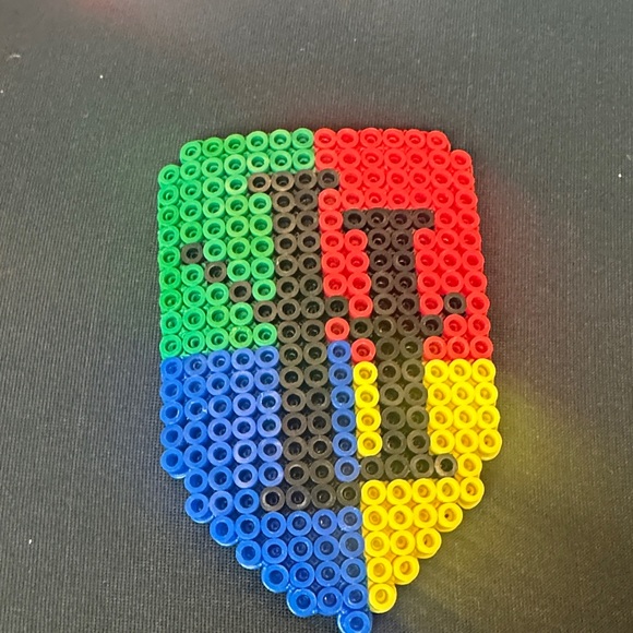 Art | Harry Potter Shield Perler Bead Magnet | Poshmark